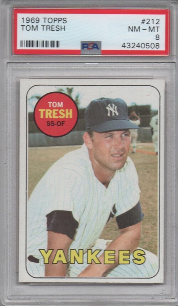 Auction Prices Realized Baseball Cards 1969 TOPPS Tom Tresh