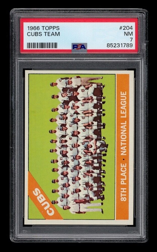 Auction Prices Realized Baseball Cards 1966 Topps Cubs Team