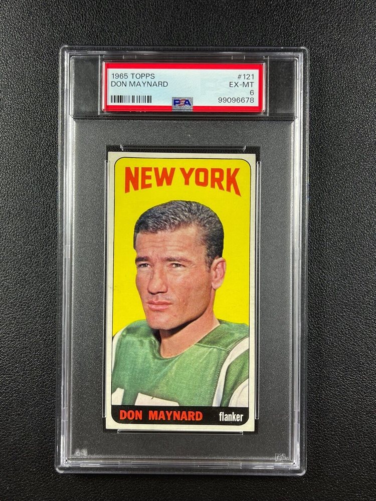 Auction Prices Realized Football Cards 1965 Topps Don Maynard