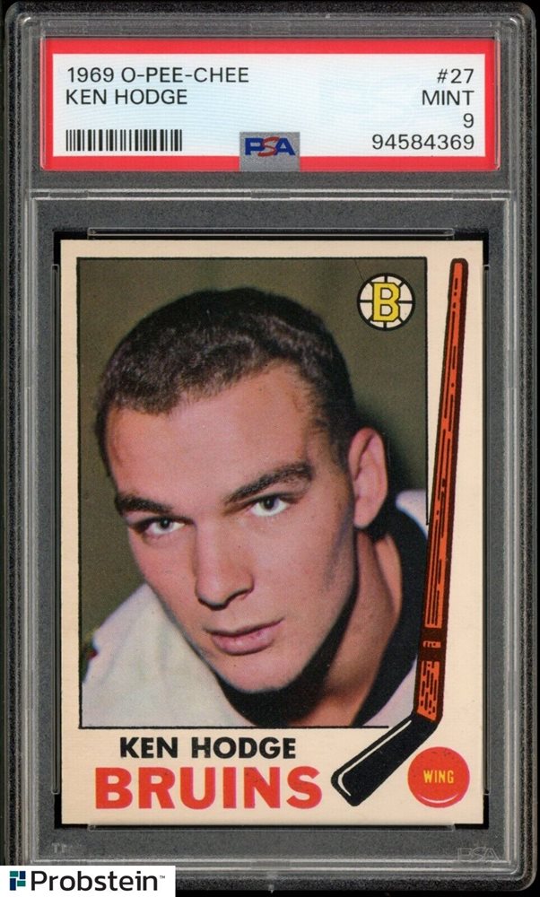 Auction Prices Realized Hockey Cards 1969 O-Pee-Chee Ken Hodge