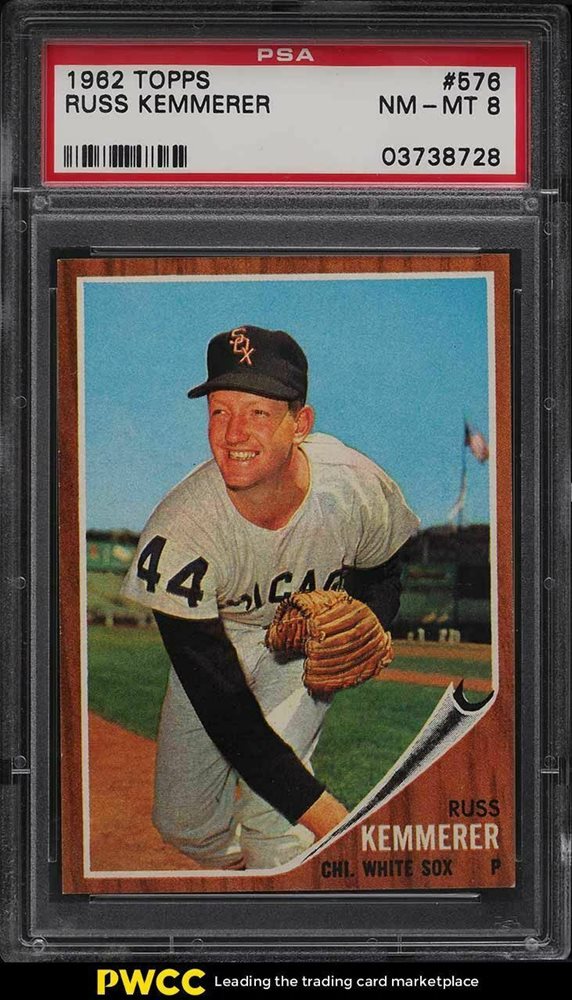 Auction Prices Realized Baseball Cards 1962 Topps Russ Kemmerer