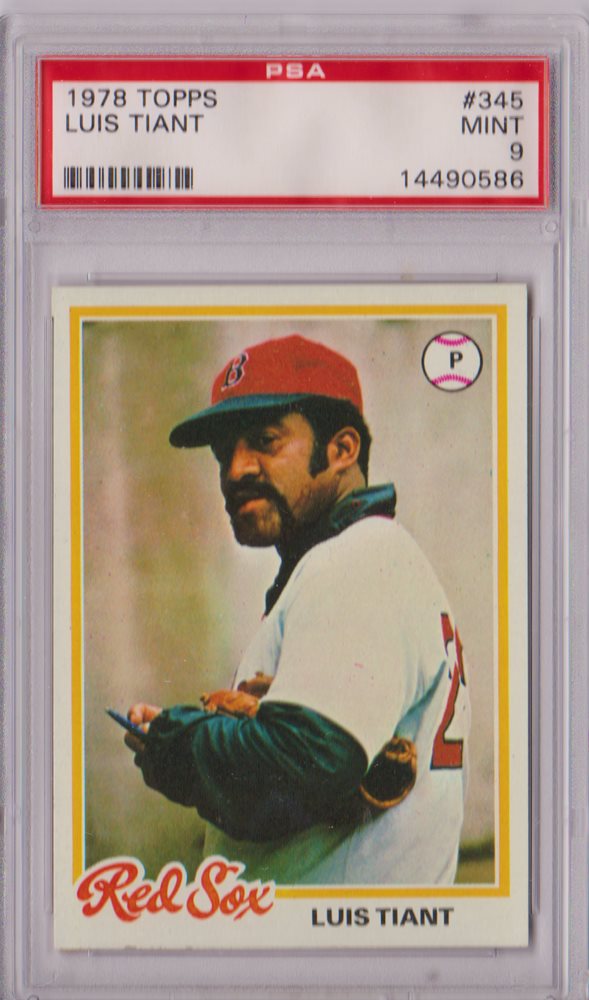 Auction Prices Realized Baseball Cards 1978 Topps Luis Tiant