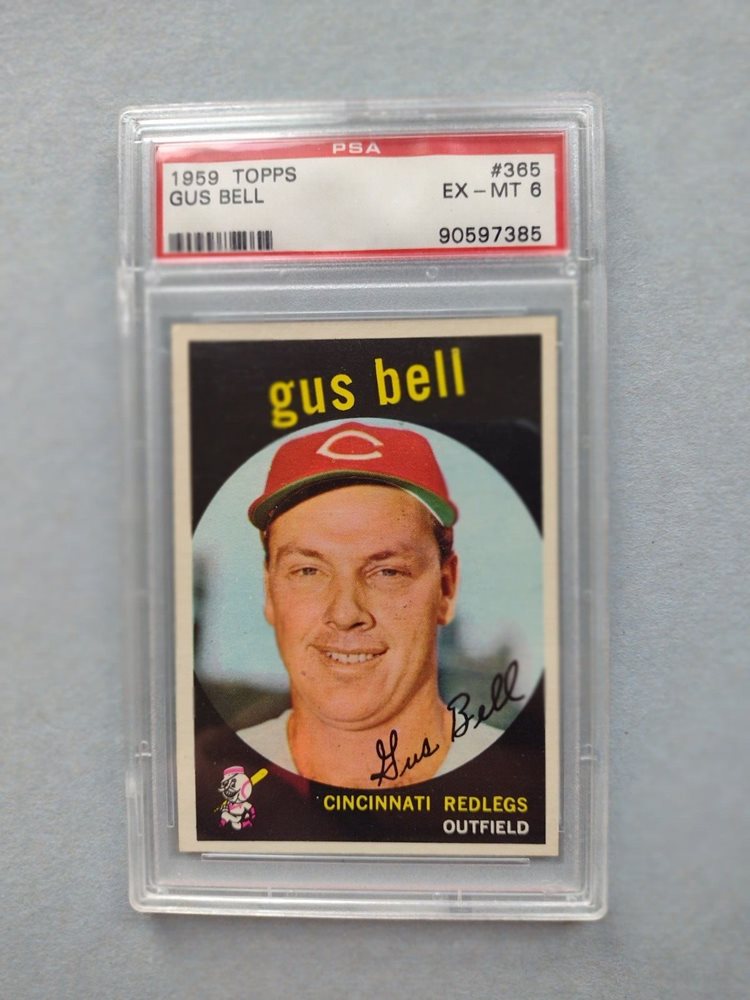 Auction Prices Realized Baseball Cards 1959 TOPPS Gus Bell