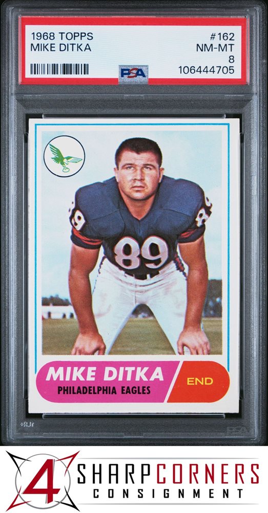 Auction Prices Realized Football Cards 1968 TOPPS Mike Ditka