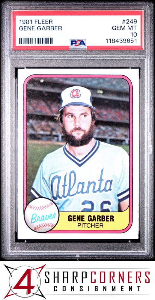 Auction Prices Realized Baseball Cards 1981 FLEER Gene Garber