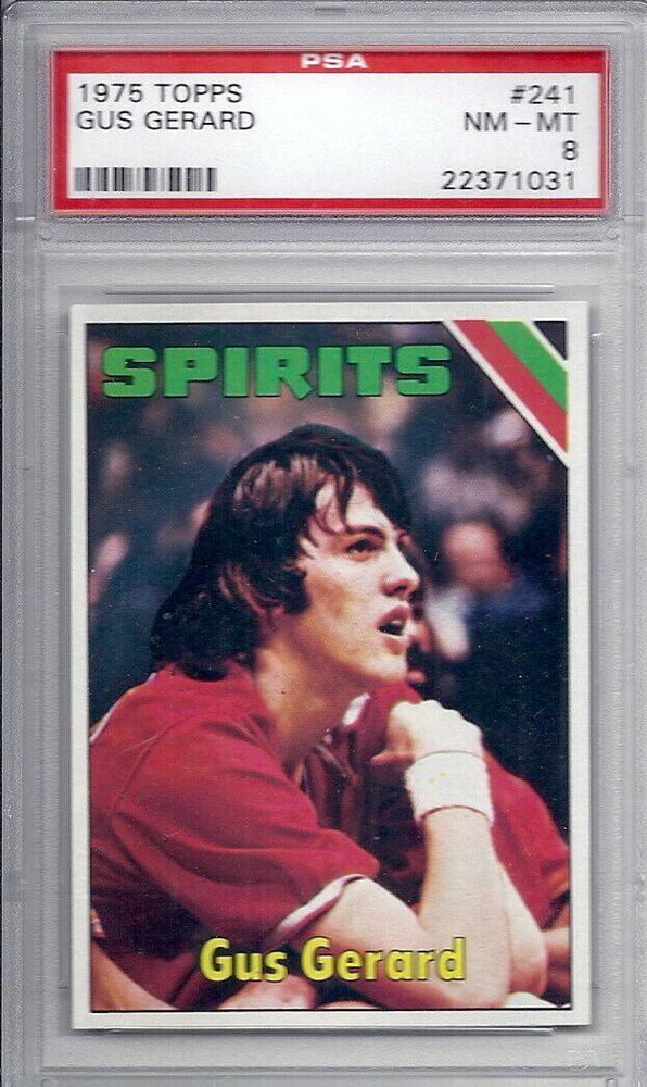 Auction Prices Realized Basketball Cards 1975 TOPPS Gus Gerard