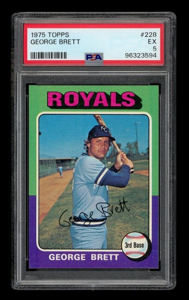 Auction Prices Realized Baseball Cards 1975 Topps George Brett