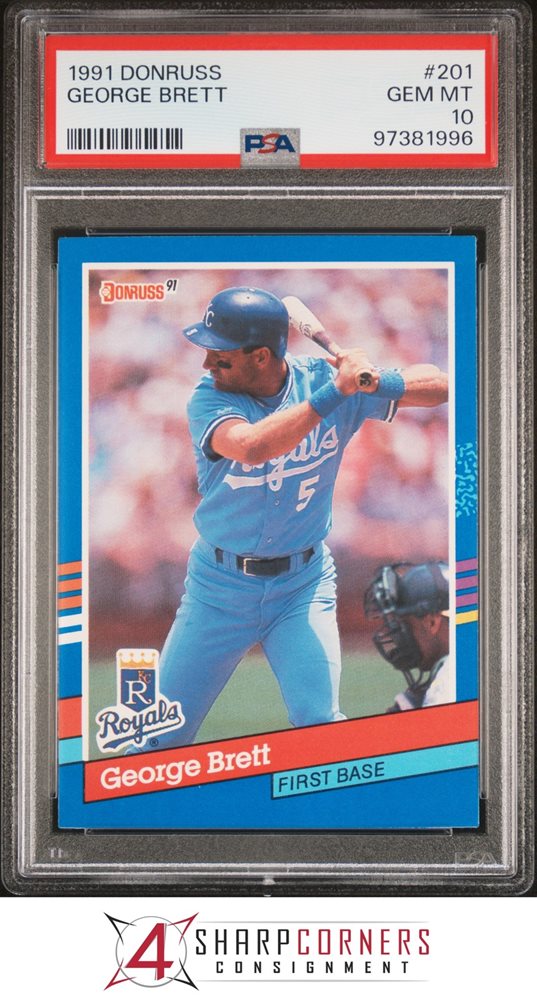 George Brett Baseball Card Worthundefined