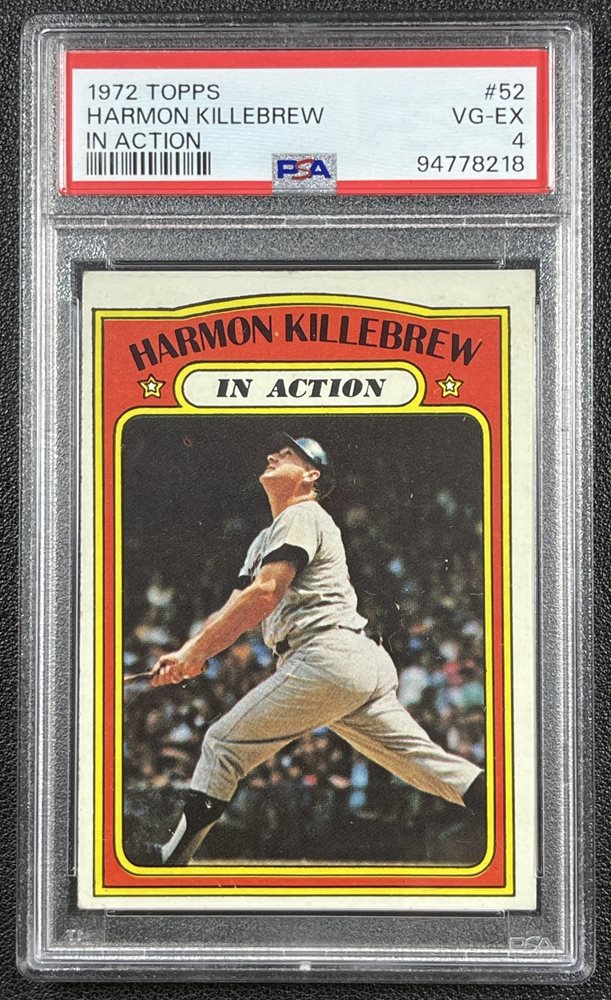 Auction Prices Realized Baseball Cards 1972 TOPPS Harmon Killebrew