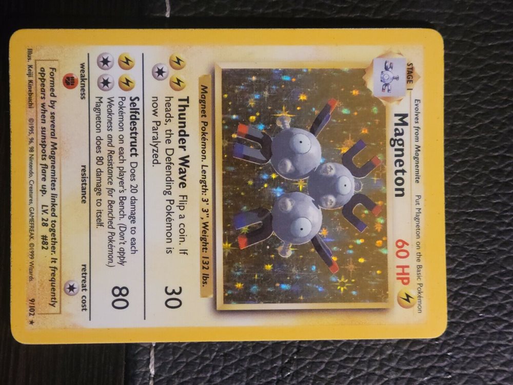 Magneton Pokemon Card
