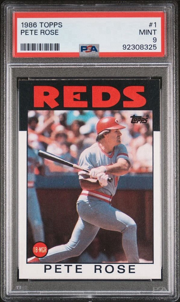 Auction Prices Realized Baseball Cards 1986 TOPPS Pete Rose