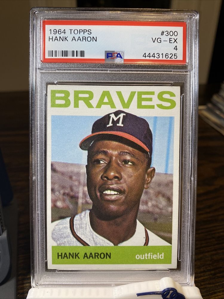 Art & Collectibles Memorabilia 10 Reprints -1964 GIANT CARDS Hank Aaron ...