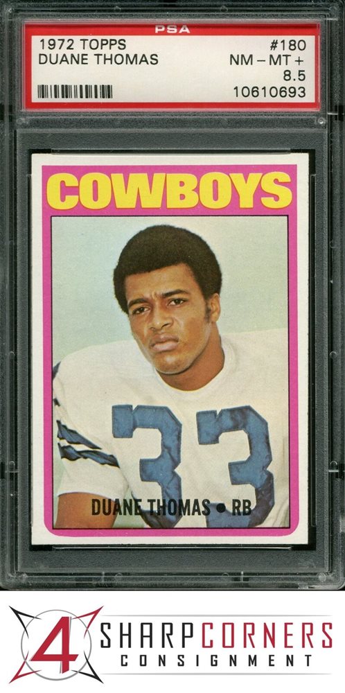Auction Prices Realized Football Cards 1972 TOPPS Duane Thomas