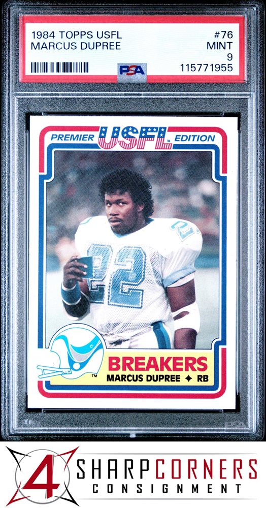 eBay Auction Item 388956678069 Football Cards 1984 Topps Usfl