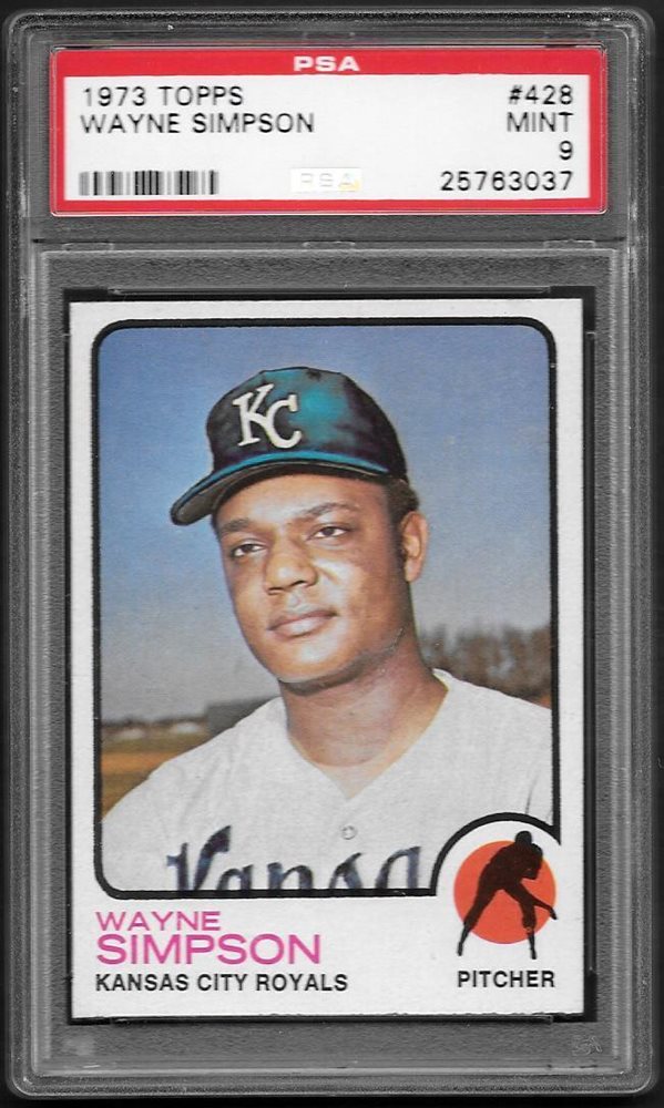 Auction Prices Realized Baseball Cards 1973 Topps Wayne Simpson