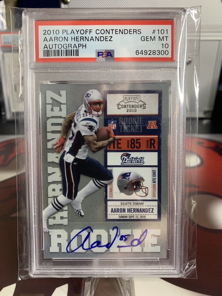 Aaron Hernandez Patriots 2022