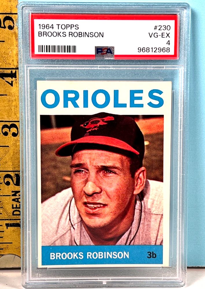 Auction Prices Realized Baseball Cards 1964 Topps Brooks Robinson