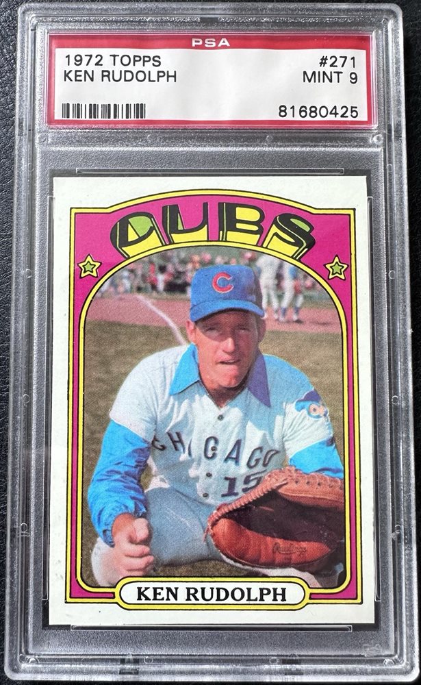 Auction Prices Realized Baseball Cards 1972 TOPPS Ken Rudolph