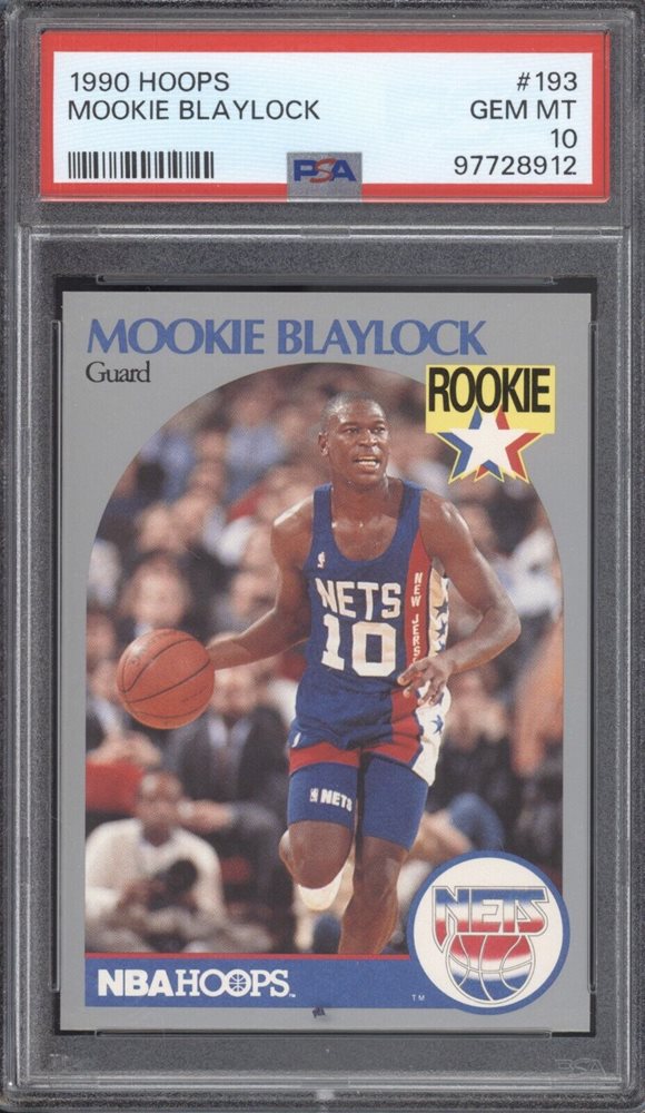 Auction Prices Realized Basketball Cards 1990 HOOPS Mookie Blaylock