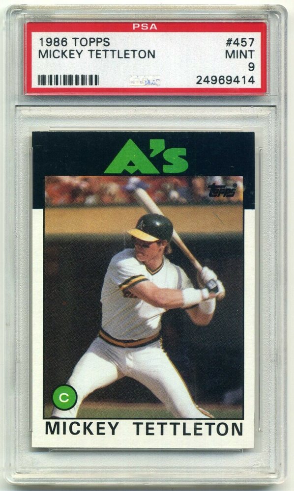 Auction Prices Realized Baseball Cards 1986 TOPPS Mickey Tettleton