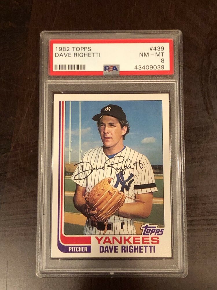 Auction Prices Realized Baseball Cards 1982 Topps Dave Righetti