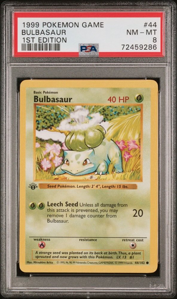 Original Bulbasaur Card
