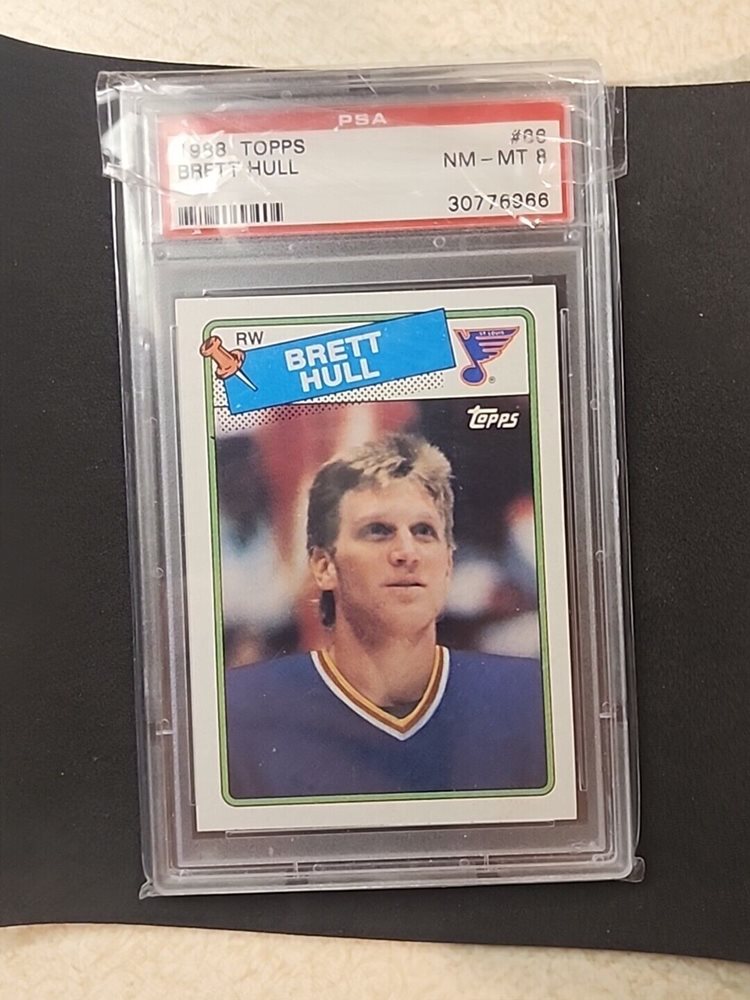 Auction Prices Realized Hockey Cards 1988 TOPPS Brett Hull