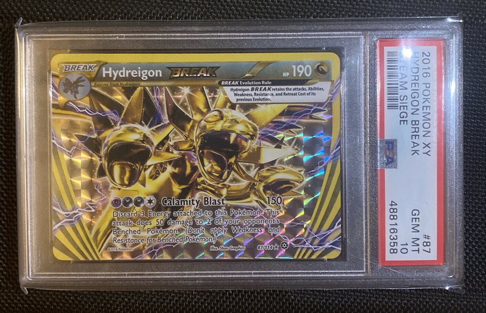 eBay Auction Item 154476583072 TCG Cards 2016 Pokemon XY Steam Siege