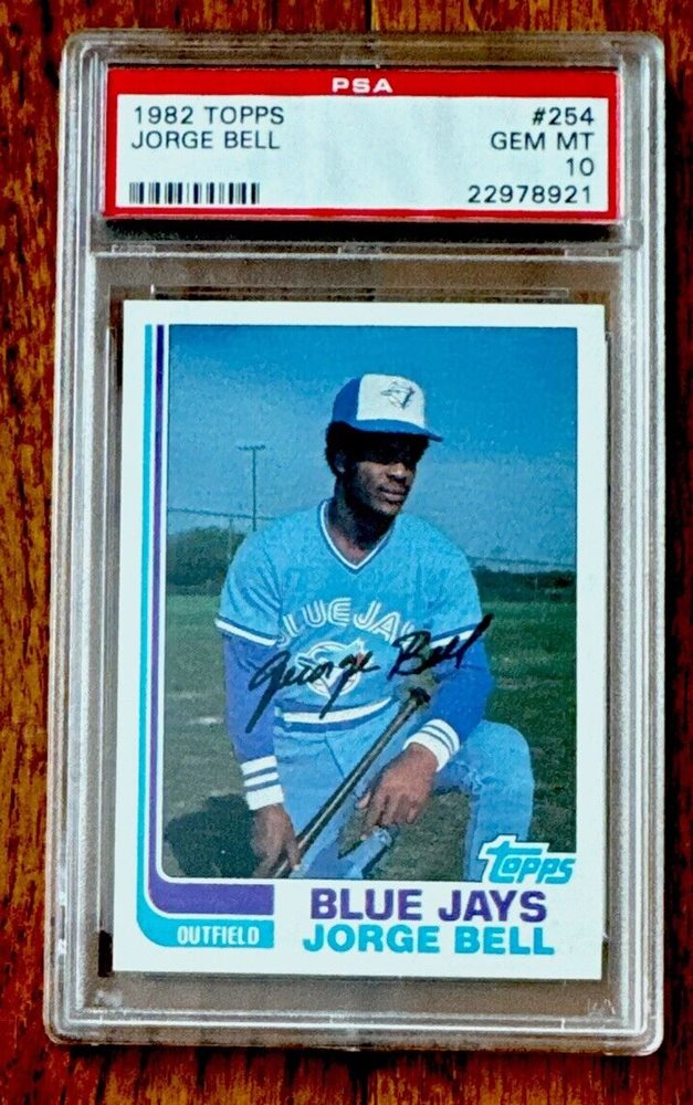 Auction Prices Realized Baseball Cards 1982 Topps Jorge Bell