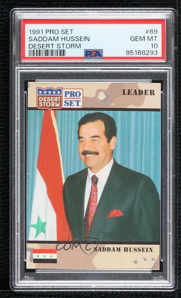 Auction Prices Realized Non-Sport Cards 1991 PRO SET DESERT STORM ...