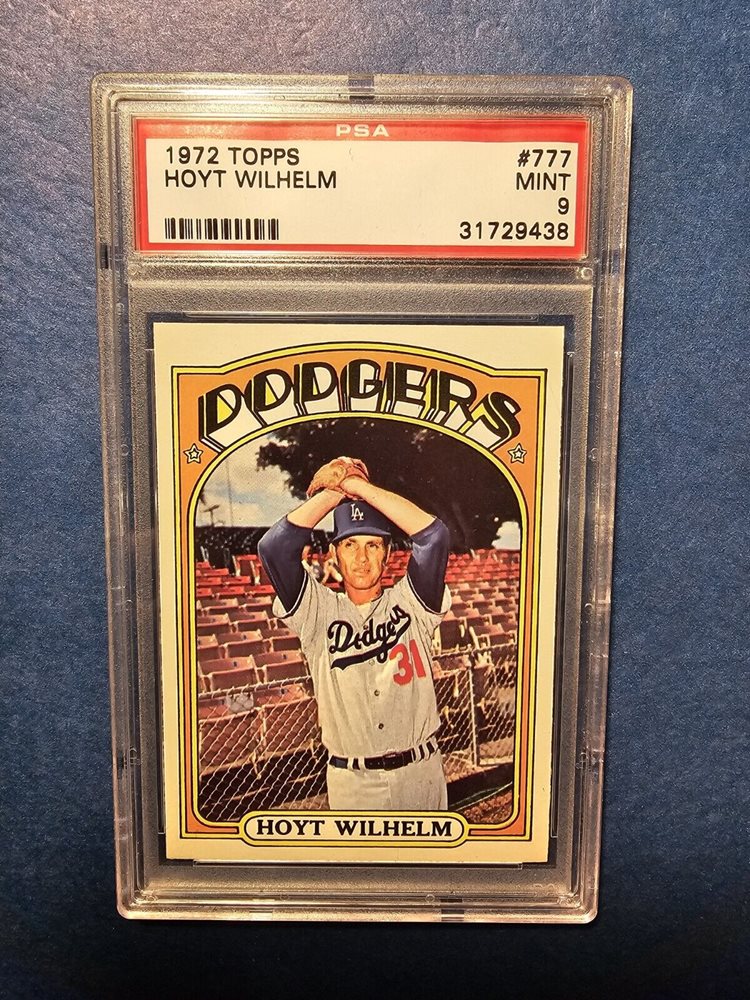 Auction Prices Realized Baseball Cards 1972 Topps Hoyt Wilhelm