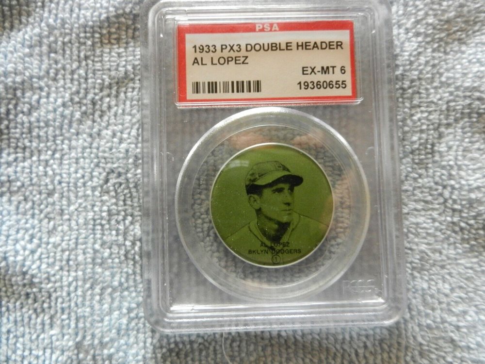 Auction Prices Realized Baseball Cards 1933 PX3 DOUBLE HEADER PINS Al Lopez