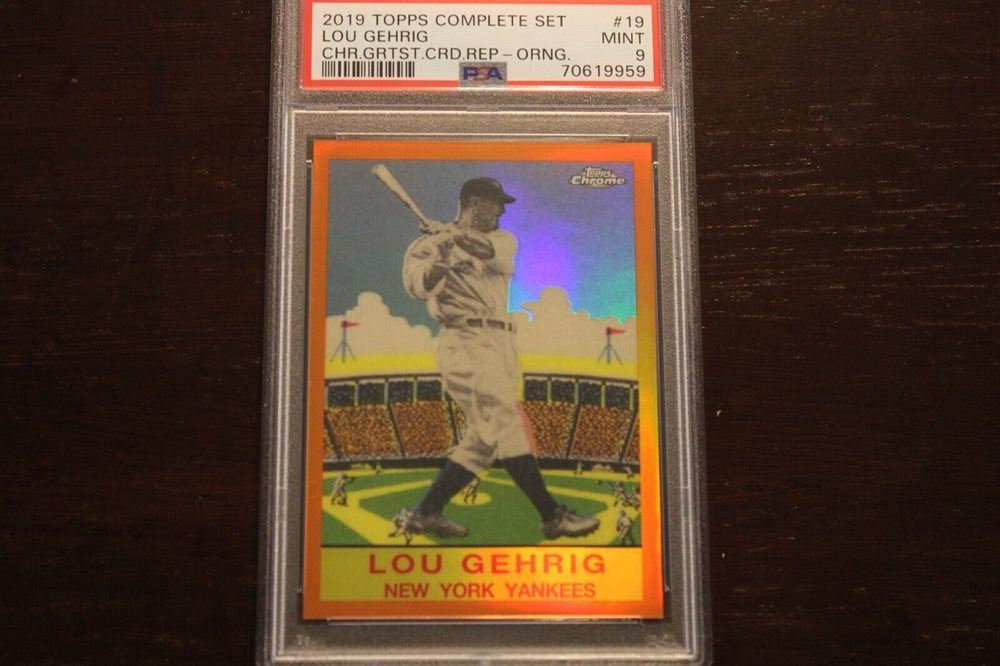 eBay Auction Item 285117431757 Baseball Cards 2019 Topps Complete Set ...