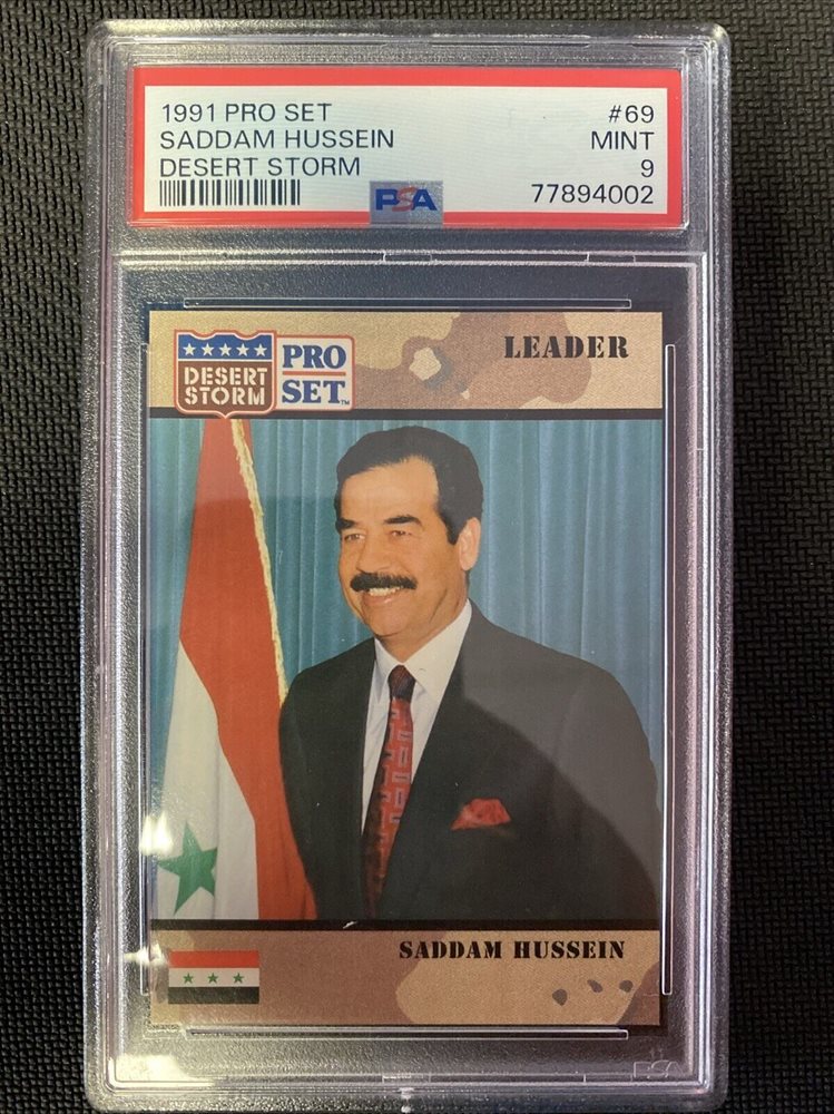 Auction Prices Realized Non-Sport Cards 1991 PRO SET DESERT STORM ...
