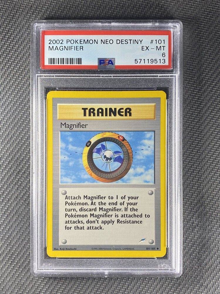 Auction Prices Realized Tcg Cards 2002 POKEMON NEO DESTINY Magnifier