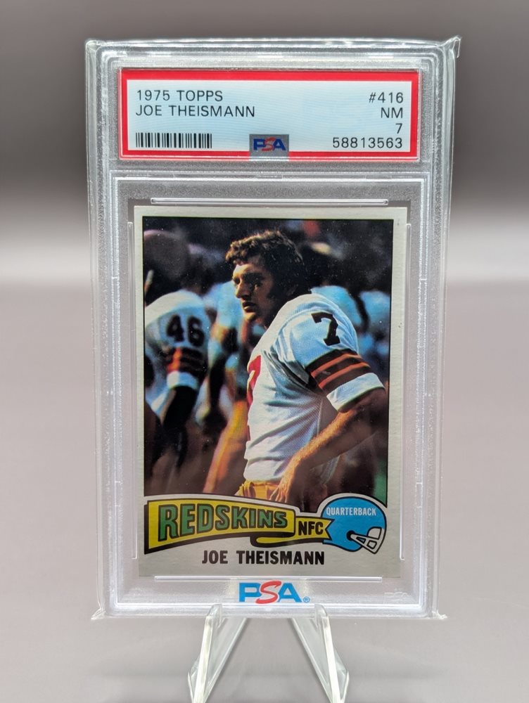 Auction Prices Realized Football Cards 1975 TOPPS Joe Theismann