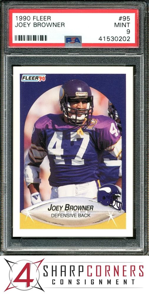 Auction Prices Realized Football Cards 1990 Fleer Joey Browner