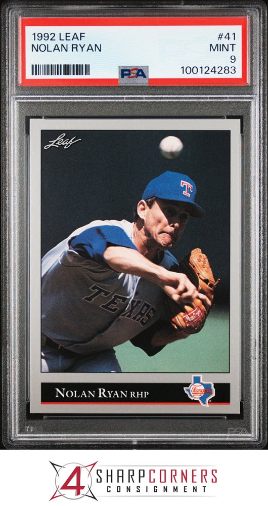 Auction Prices Realized Baseball Cards 1992 LEAF Nolan Ryan
