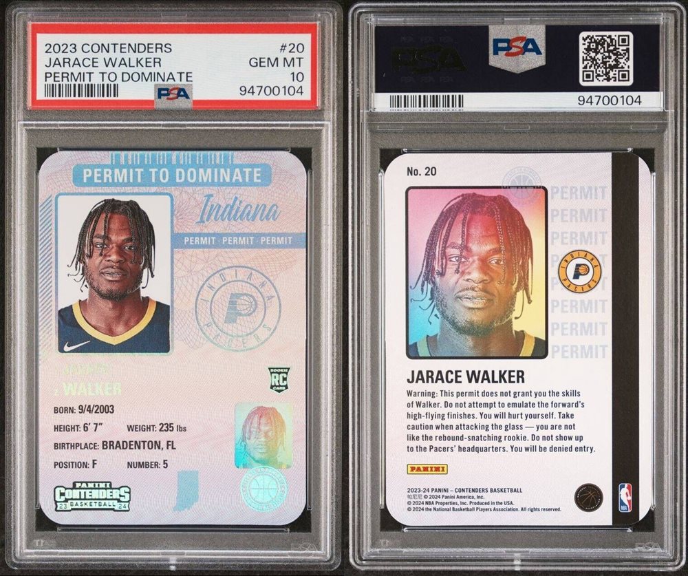 Auction Prices Realized Basketball Cards 2023 PANINI CONTENDERS PERMIT ...
