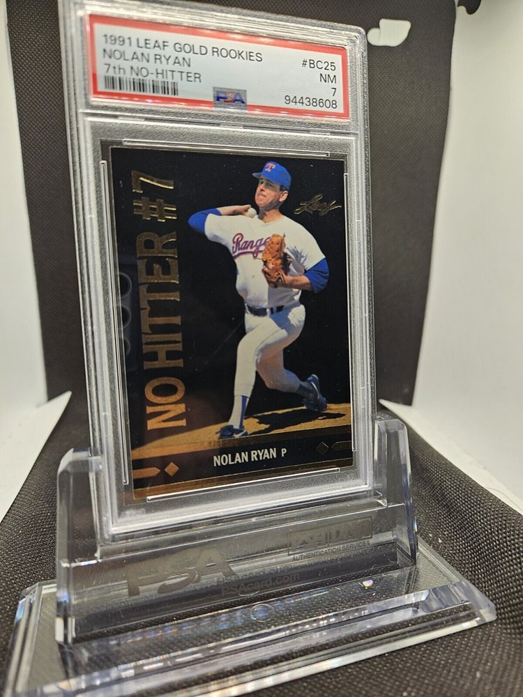 Auction Prices Realized Baseball Cards 1991 LEAF GOLD ROOKIES Nolan Ryan