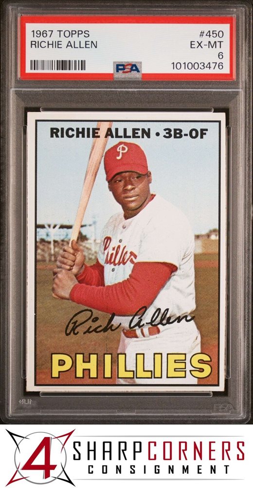 Auction Prices Realized Baseball Cards 1967 TOPPS Richie Allen