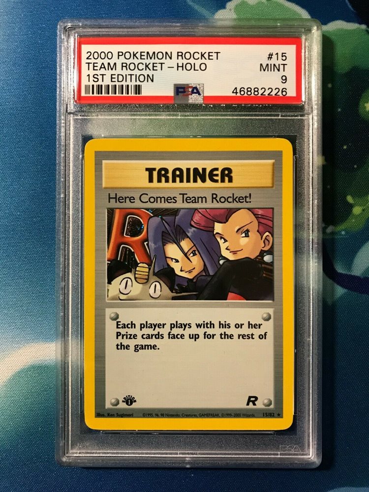 Auction Prices Realized Tcg Cards 2000 Pokemon Rocket Here Comes Team ...