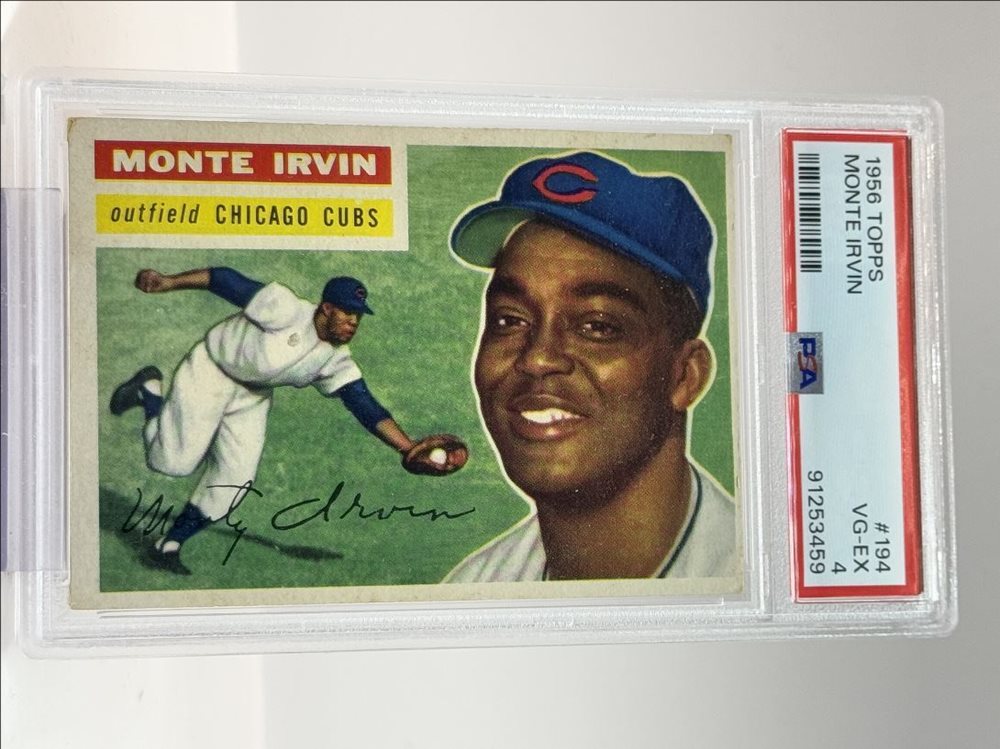 Auction Prices Realized Baseball Cards 1956 TOPPS Monte Irvin