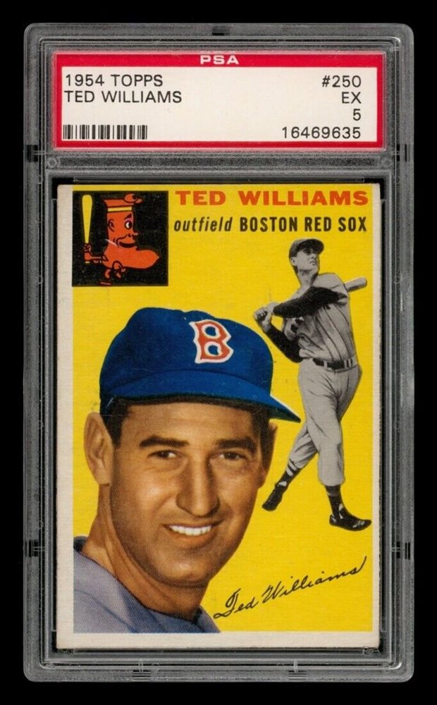 Auction Prices Realized Baseball Cards 1954 Topps Ted Williams