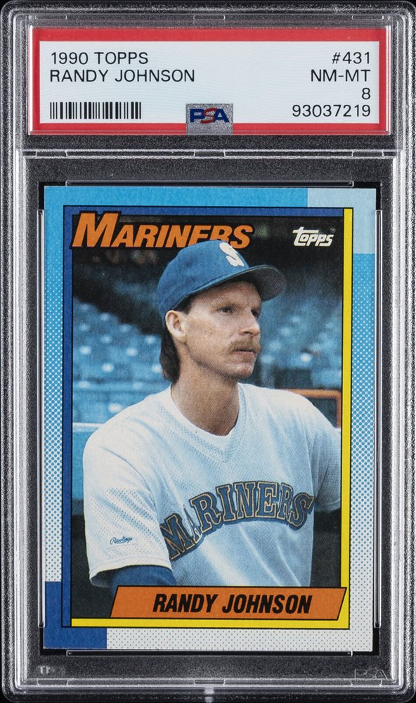 Auction Prices Realized Baseball Cards 1990 TOPPS Randy Johnson