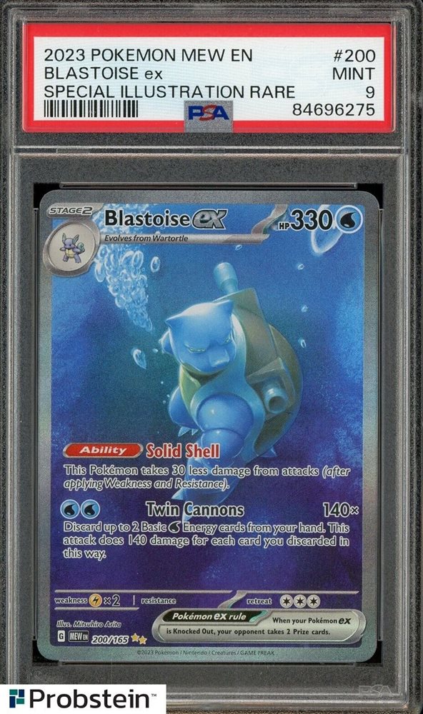 Auction Prices Realized Tcg Cards 2023 Pokemon Mew En-151 Blastoise Ex