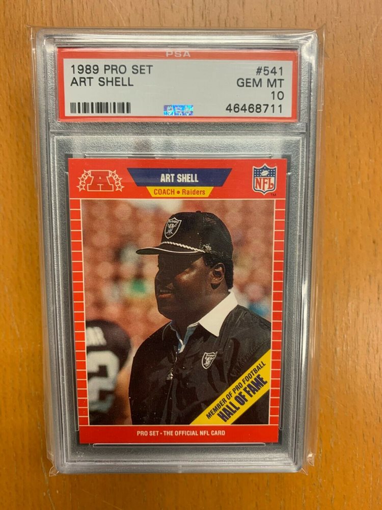 Auction Prices Realized Football Cards 1989 Pro Set Art Shell