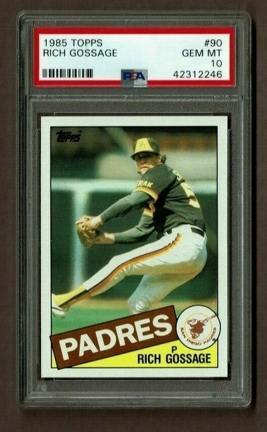Auction Prices Realized Baseball Cards 1985 Topps Rich Gossage