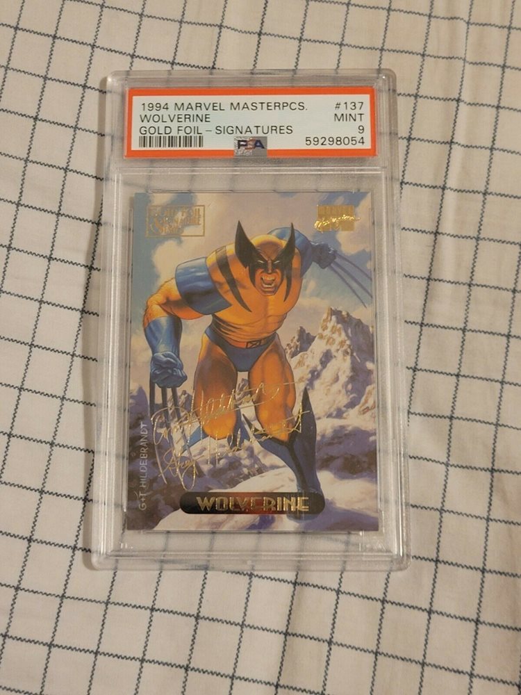 Auction Prices Realized Non-Sport Cards 1994 MARVEL MASTERPIECES Wolverine