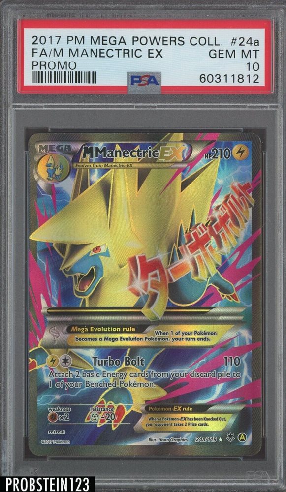 Pokemon Mega Manectric Card